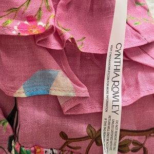 Cynthia Rowley | Tops | Nwt Cynthia Rowley Ruffle Floral Tank Blouse | Poshmark